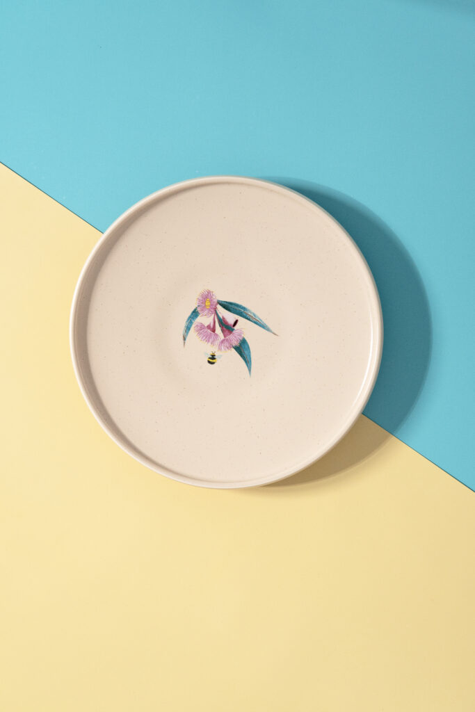 Gum Blossom Dinner Plate | Poppy & Pepper
