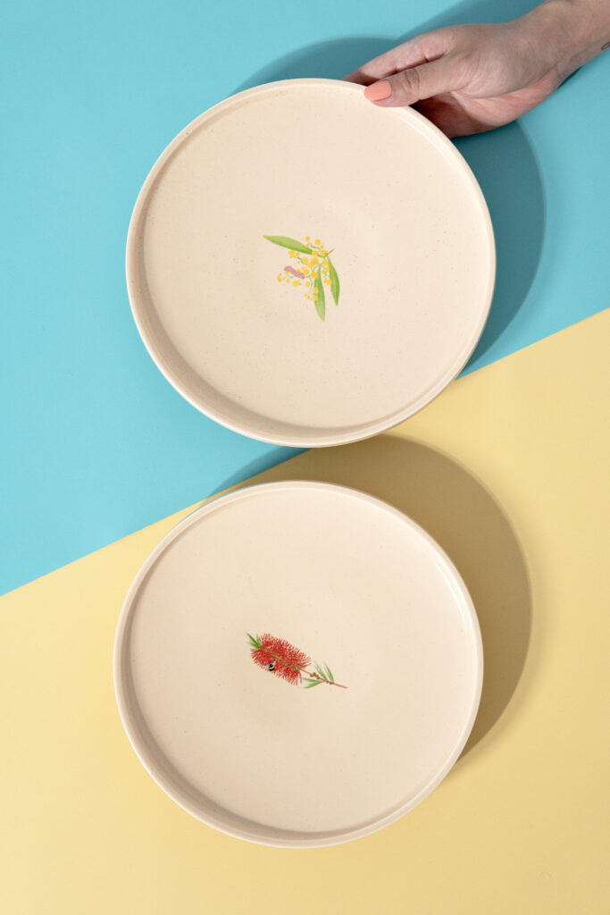 Flower Salad Plates Bundle | Poppy & Pepper